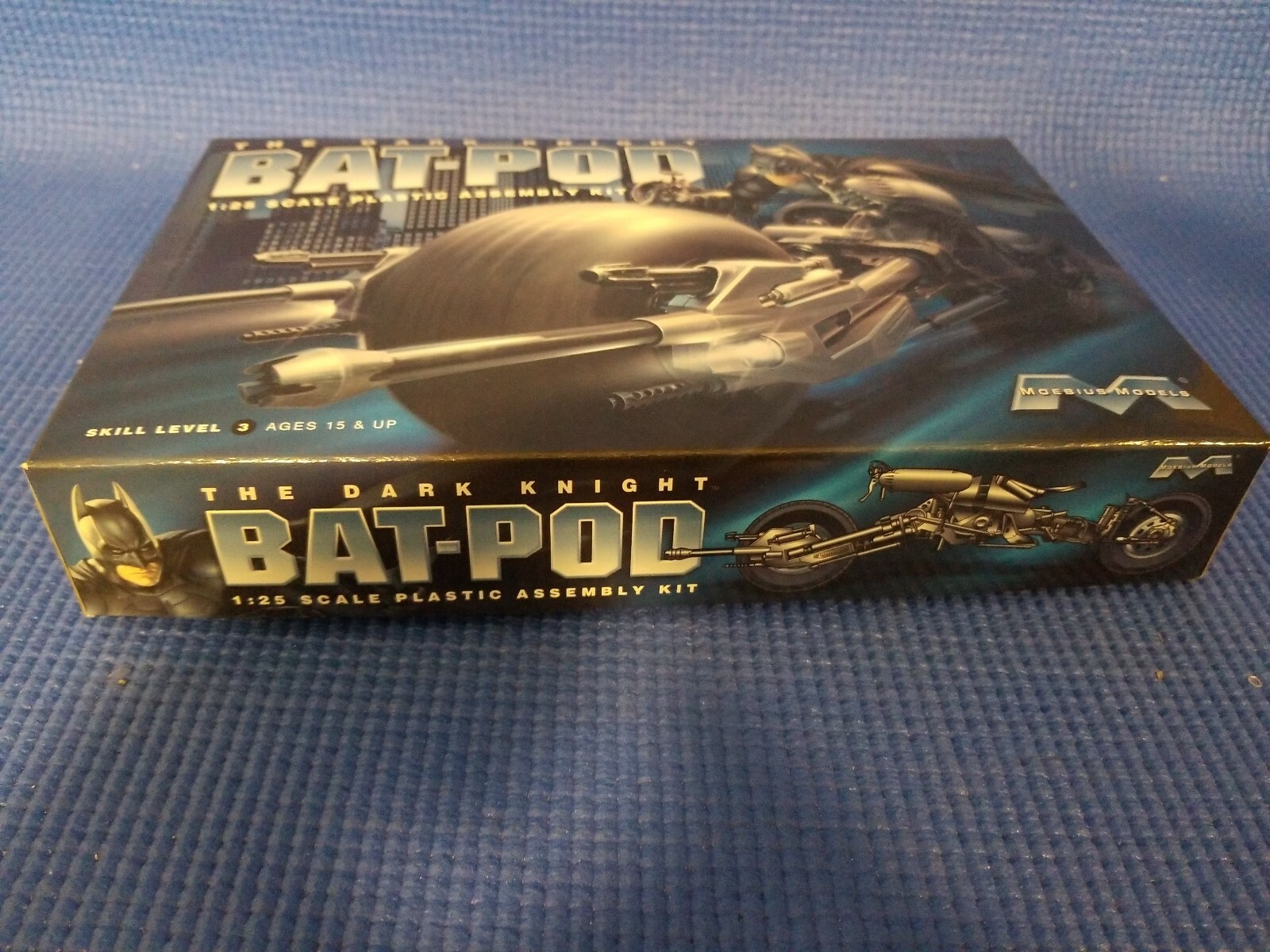 The Dark Knight Batman Bat-Pod Model Kit 1/25 Moebius 920 - Brand NEW ...