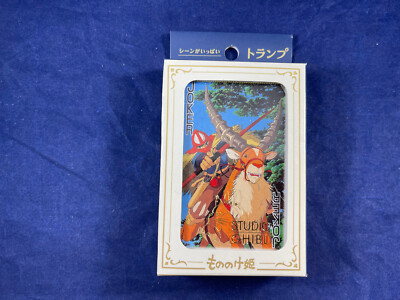 Hayao Miyazaki Princess Mononoke Studio Ghibli Playing Cards Deck New | eBay