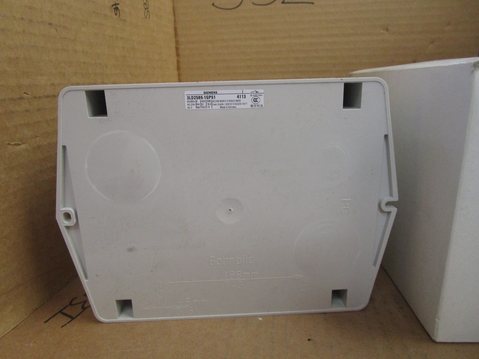 Siemens Main Switch 3LD2565-1GP51 3LD25651GP51 63 A Amp 690V 400V 22KW ...
