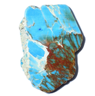 Natural Blue Ridge Turquoise 166.0 Ct Polished Slab Untreated Certified ...