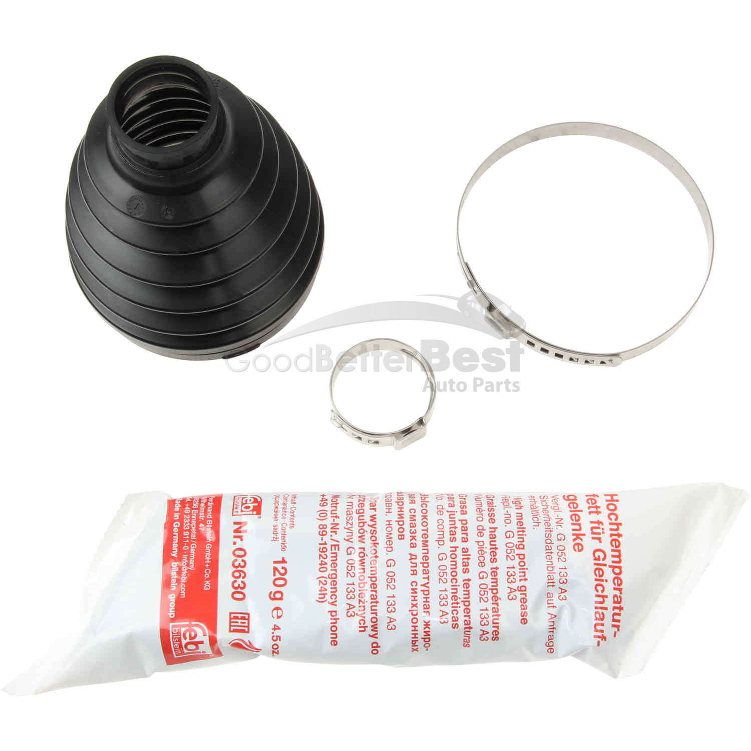 New Febi Bilstein CV Joint Boot Kit 102062 2513302400 for Mercedes MB ...