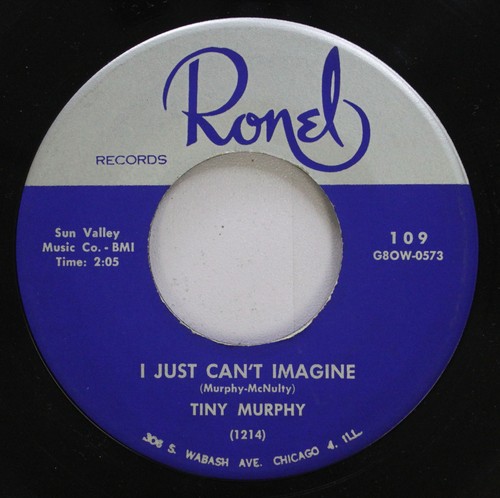 Country 45 Tiny Murphy - I Just Can'T Imagine / 4 2 On Ronel | eBay