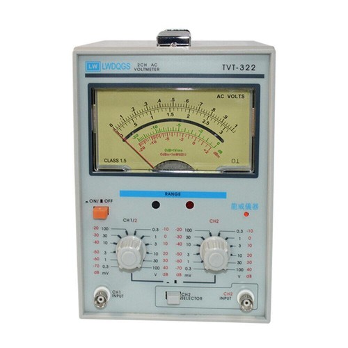 Dual Channel Milivoltmeter Double Needle Millivoltmeter Voltage ...