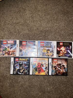 LEGO DS And 3DS Game Lot CIB 712725021160| eBay