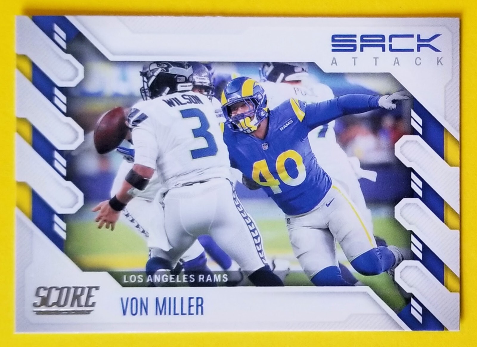 2022 Panini Score SACK ATTACK insert You pick your card - Complete Your ...