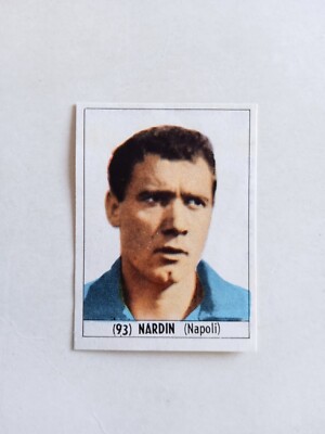 FIGURINA BAGGIOLI CALCIO ITALIA 1965/66 NAPOLI NARDIN n 93 | eBay