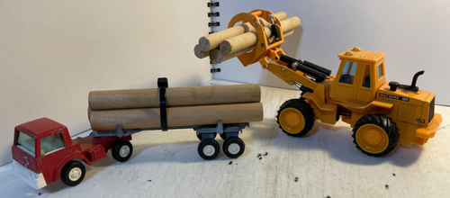 Mixed toy diecast logging equipment junkyard | eBay