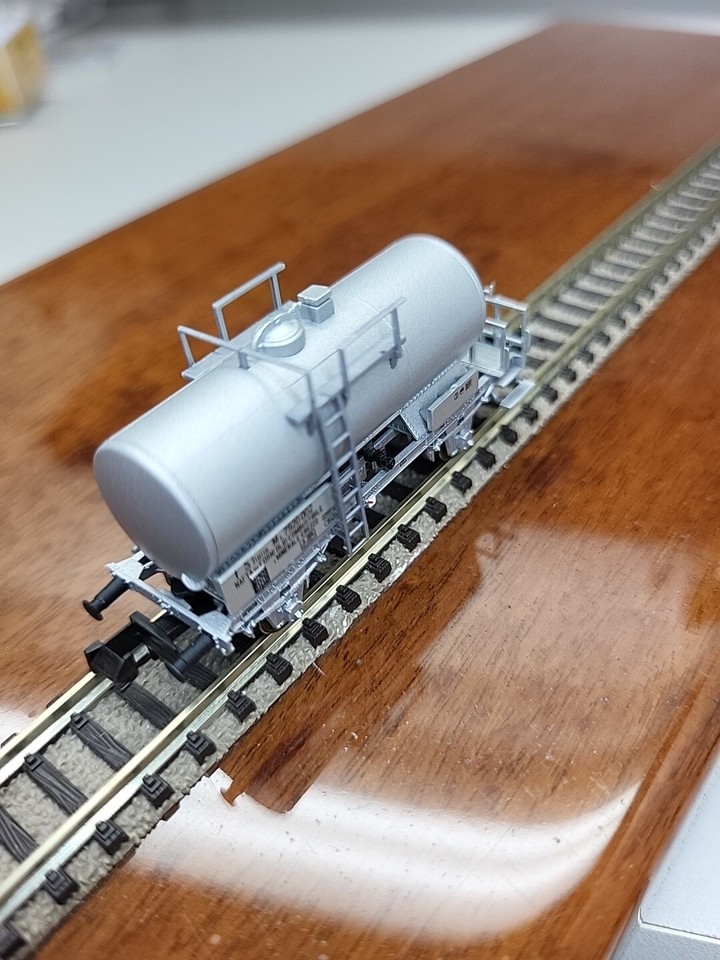 Brawa 67511 N DB BP Tank Car Silver Kesselwagen | eBay