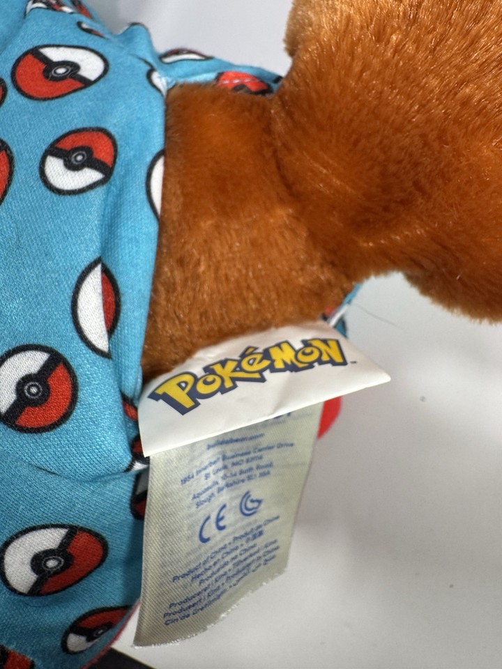 Build A Bear Pokemon Eevee Evie 16" Soft Toy Plush Original 2017 with ...