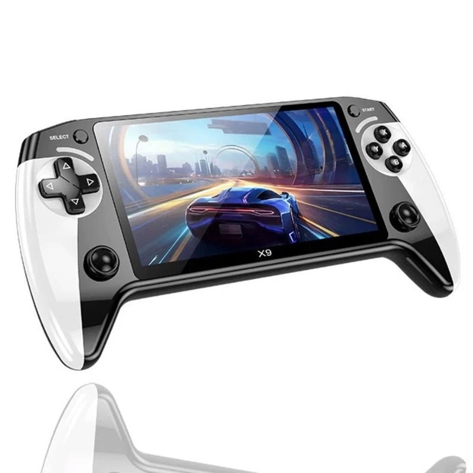 X9 Retro Handheld Game Console 5.5inch 3000 Games Video Gaming Consoles ...