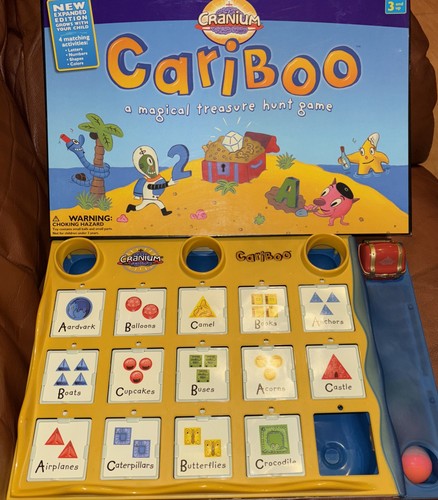 Cranium Cariboo Magical Treasure Hunt Board Game Incomplete Expanded ...