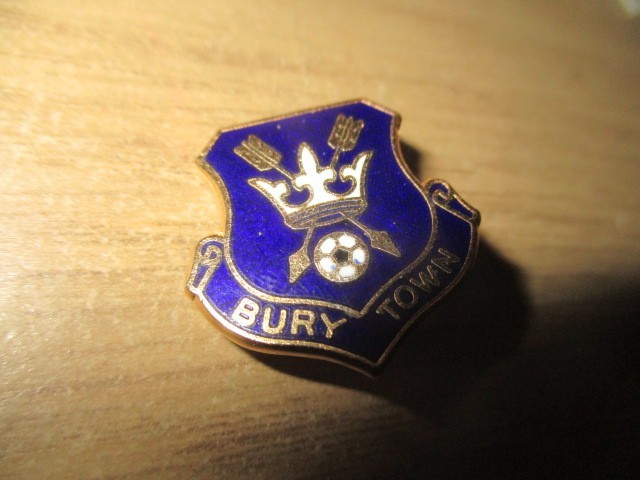 Bury Town fc non-league club football badge | eBay UK