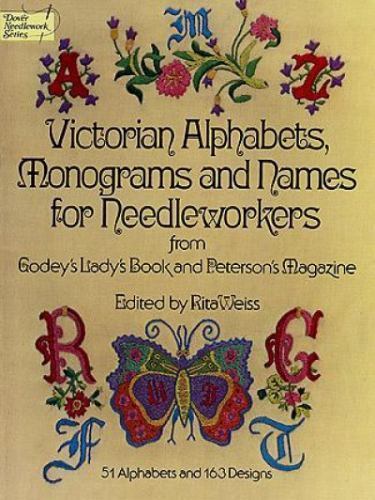 Dover Embroidery, Needlepoint Ser.: Victorian Alphabets, Monograms and ...