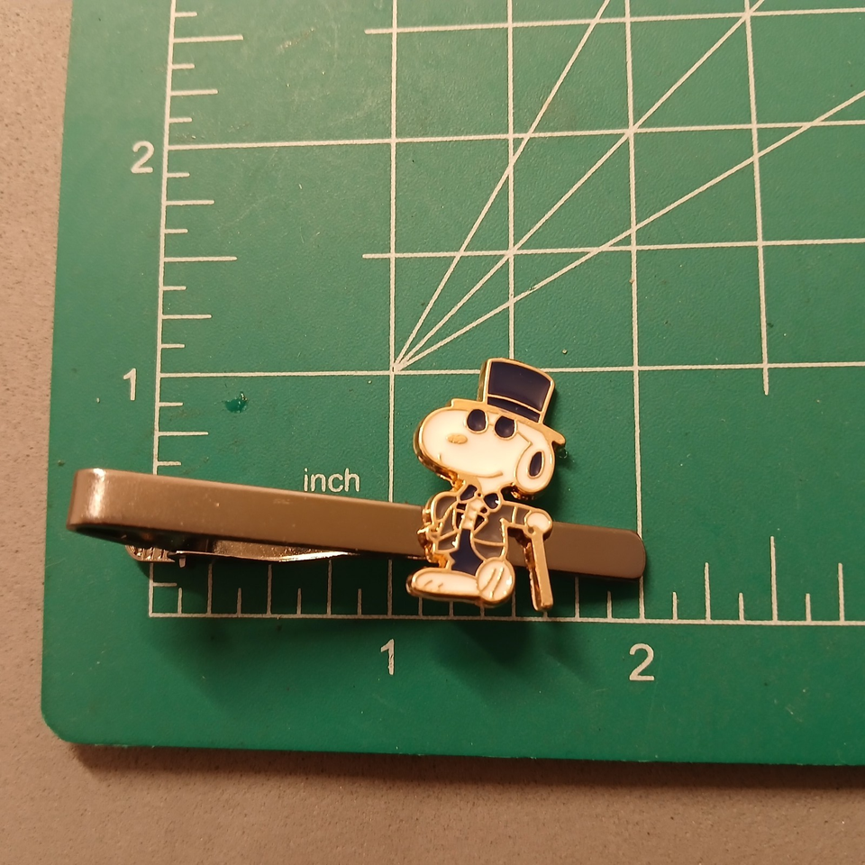 Cool Snoopy in Black Tuxedo Tux Tie Clip Clasp Bar Great Gift from ...