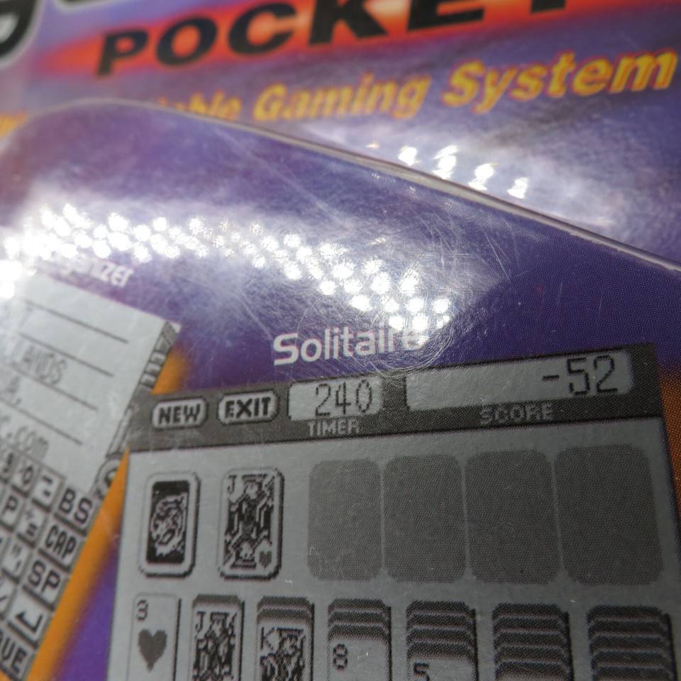 Tiger Game.Com Pocket Pro Handheld System 71-801 Factory Sealed | eBay