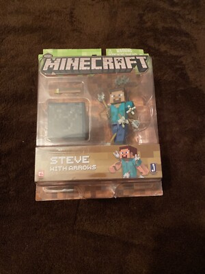 Minecraft Series 4 Steve with Arrows Figure Brand New Kids Toy | eBay