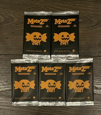 MetaZoo Cryptid Nation 2021 Halloween Promo 1st Edition, Lot of 5 *IN ...