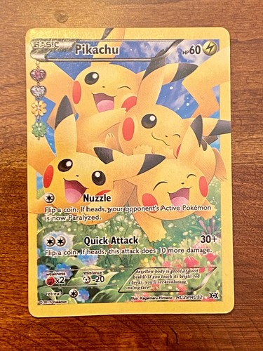 2017 POKEMON - PIKACHU Generations Radiant Collection RC29/RC32 ULTRA ...