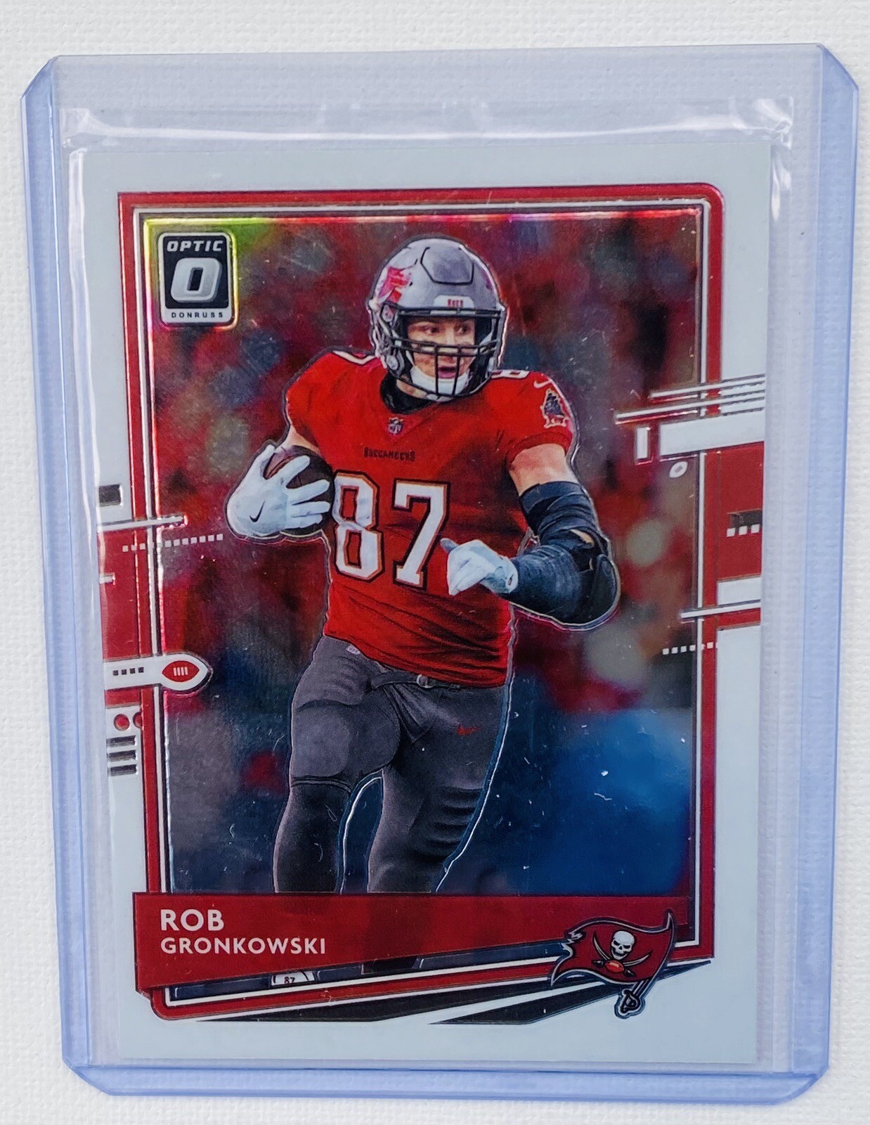2020 Donruss Optic #93 Rob Gronkowski Tampa Bay Buccaneers Football ...