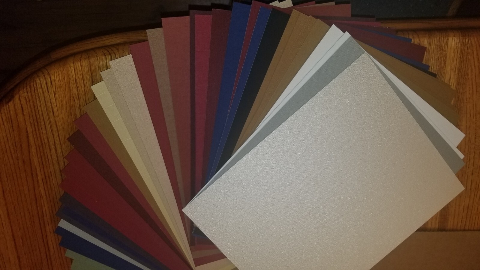11" x 14" matboard blank. Fine Linen and Suede from Crescent and ...