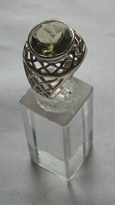 925 Sterling Silver and Lemon Topaz Ring 2 | eBay Australia