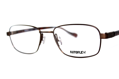 NEW AUTOFLEX 117 210 BROWN AUTHENTIC EYEGLASSES FRAMES 53-18-145MM W ...