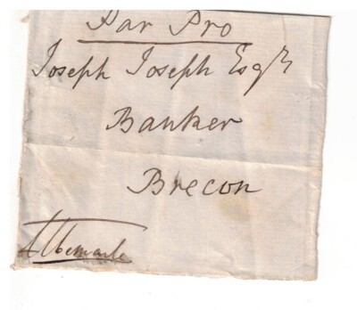 1800s-1900s Unknown English Autograph Josph Joseph, Esq Banker | eBay