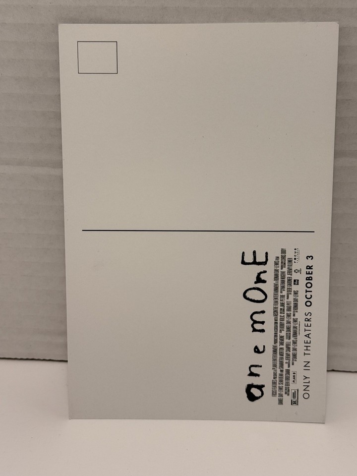 Anemone Movie Daniel Day-Lewis Sean Bean Alamo Drafthouse Postcard NEW ...