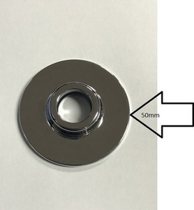 15mm Copper Pipe Flange Cover Plate/Back Plate Chrome | eBay