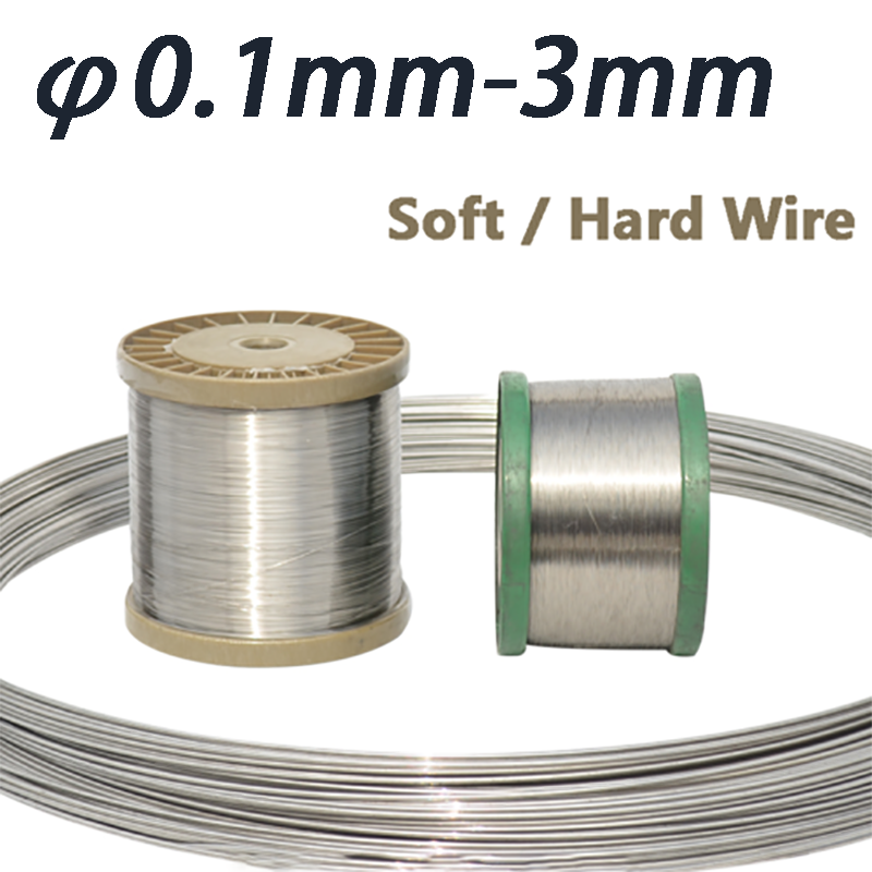 φ0.1-3mm 304 Stainless Steel Wire Single strand Soft/ Hard Wire ...