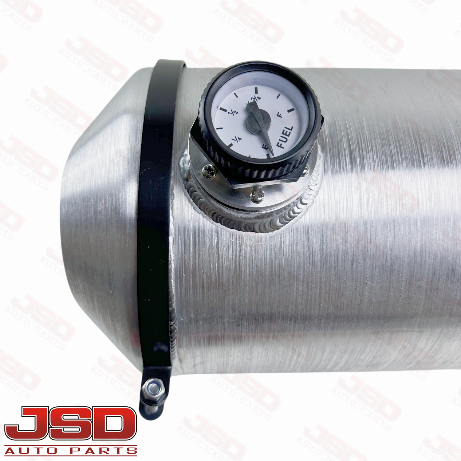 Fuel Tank With Gauge 10''x30'' 10 Gallon End Fill Spun Aluminum 1/4 NPT ...