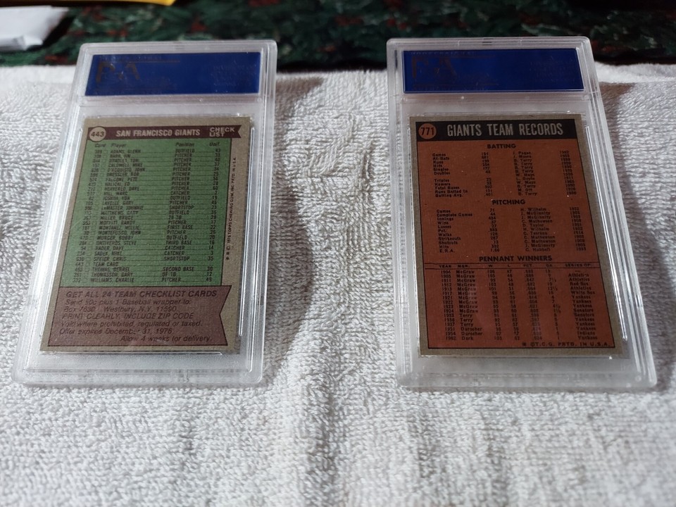 baseball team cards psa 9 | eBay