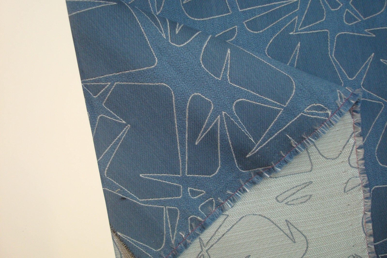 1 of 5 yds BERNHARDT Fabric Seeing STARS Twilight Blue Upholstery 54" x 36" BTY | eBay