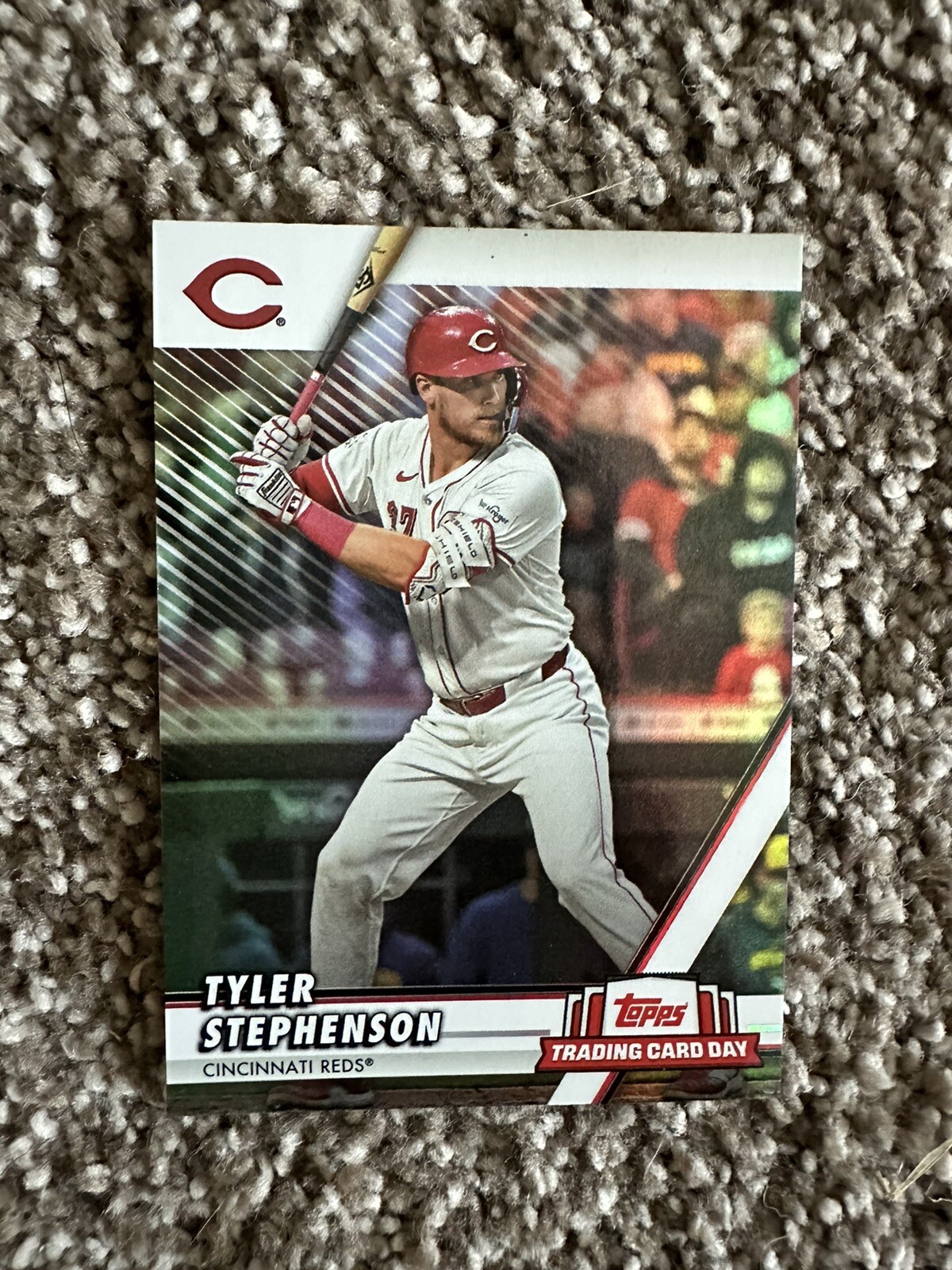 2024 National Baseball Trading Card Day Cincinnati Reds Issued Tyler ...