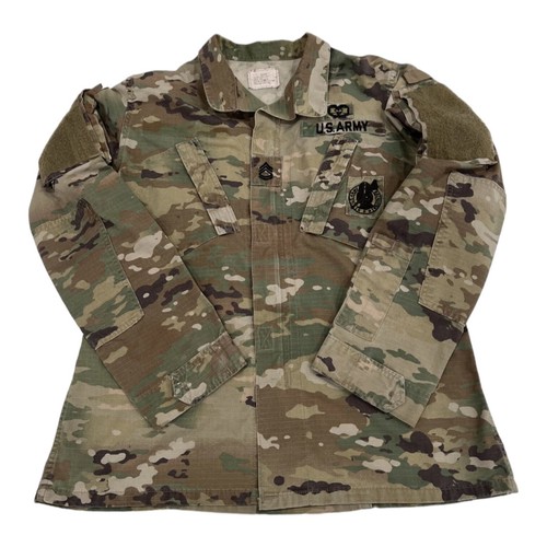 Female Multicam OCP US Army Combat Coat Women's 36 Long Shirt Uniform ...