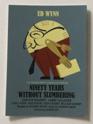 2020 Twilight Zone Archives #J140 Ninety Years Without Slumbering | eBay