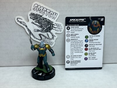 XMXSSOP 038 Apocalypse - Super Rare Figure - Marvel Heroclix - X-Men X ...