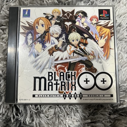 Import Sony Playstation Black/Matrix 00 (Double Zero) Japanese PSX PS1 ...