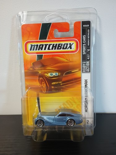 Matchbox #12 Ready for Action/Sports Car - Morgan Aeromax - Light blue ...