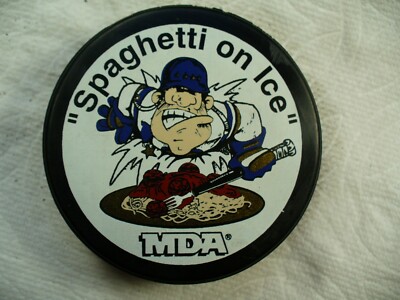 UHL Flint Generals '04 Spaghetti On Ice Numbered Logo Hockey Puck ...