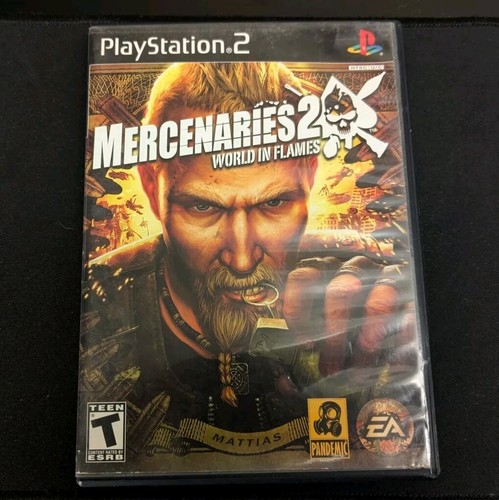 Mercenaries 2 World in Flames (Sony PS2, 2008) No Manual | Tested ...