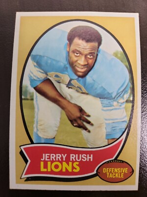 1970 Topps football Jerry Rush card #32 | eBay