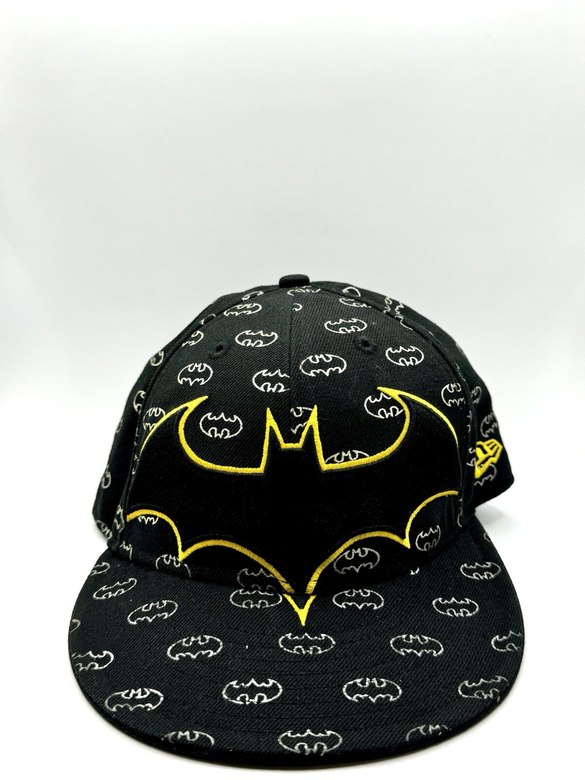 59 Fifty New Era ‘BATMAN’ Cap White & Black DC Comics… - Gem