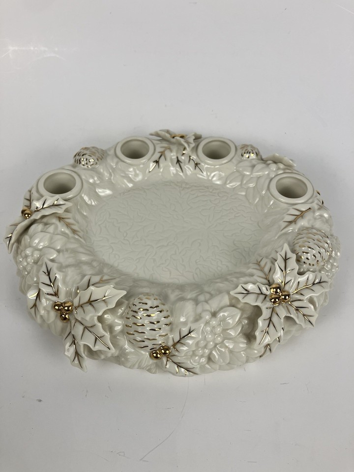 Millennium Angel Centerpiece By Danbury Mint - Candle Holder Excellent ...