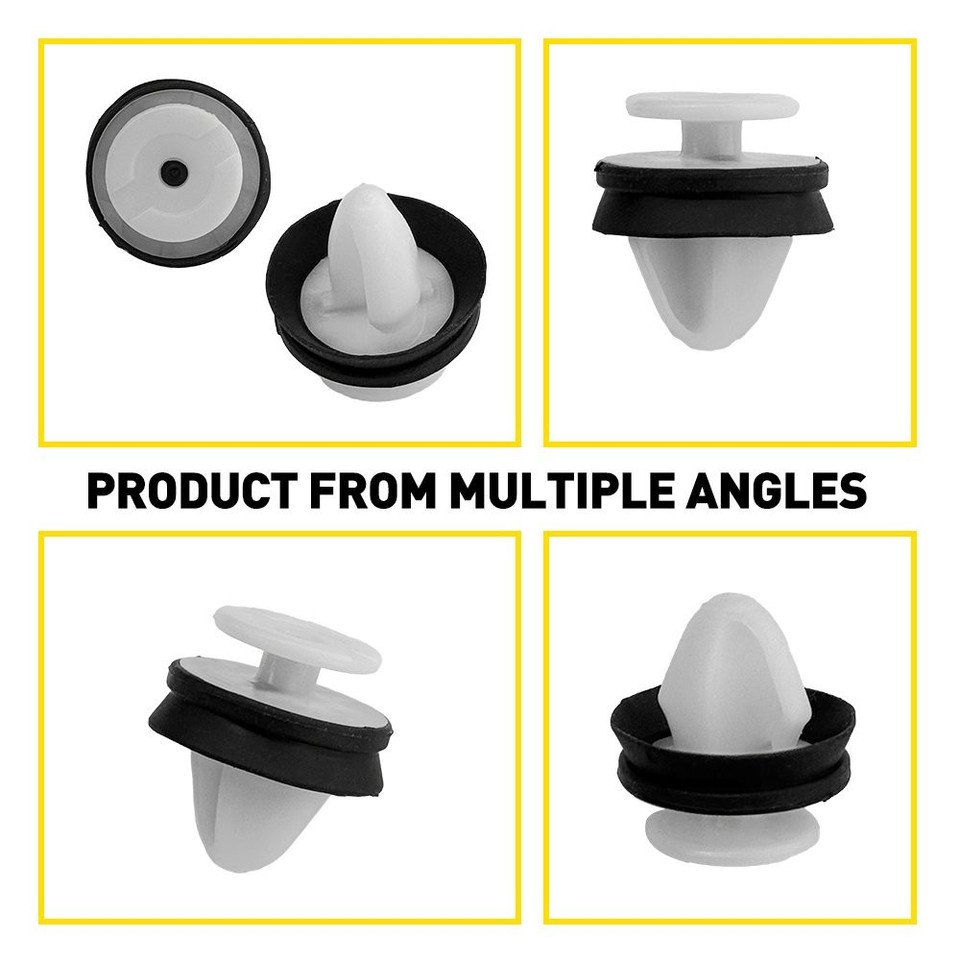 100x Front Door Plastic Trim Clips W716507S300 For Ford Transit Door ...