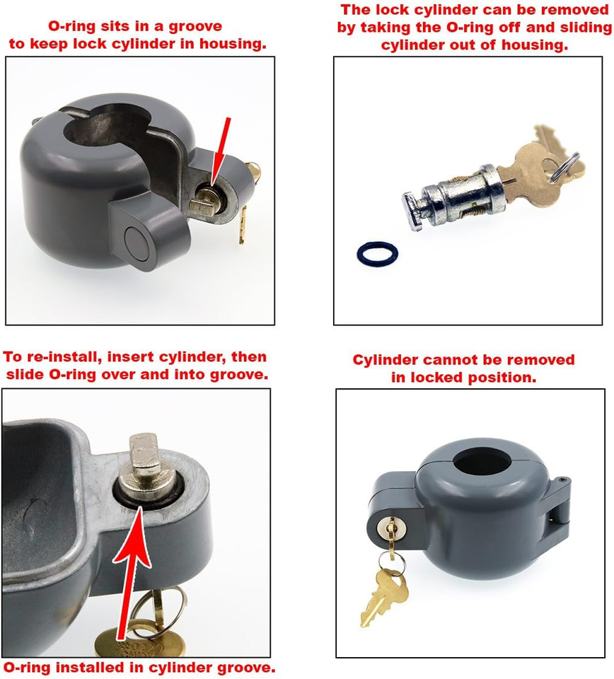 S 4180 Door Knob Lock-Out Device – Prevents Turning of Door Knob and ...