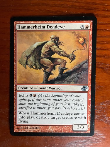 MTG Hammerheim Deadeye SINGLE USED EXCELLENT CONDITION SEE PHOTOS | eBay