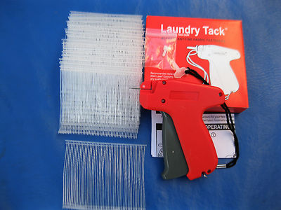 Fine Tagging Gun & 1000 3" Clear Fine Plastic Barbs | eBay