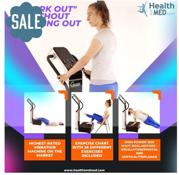 GForce Pro - 1500W Dual Motor Whole Body Vibration Exercise Machine | eBay