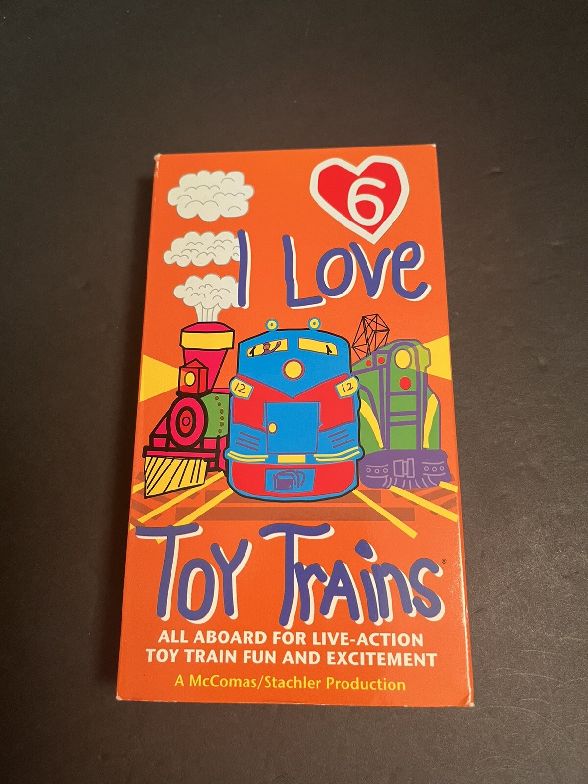 VHS I Love Toy Trains 6 - Tom McComas Production (VHS, TM Books Video ...